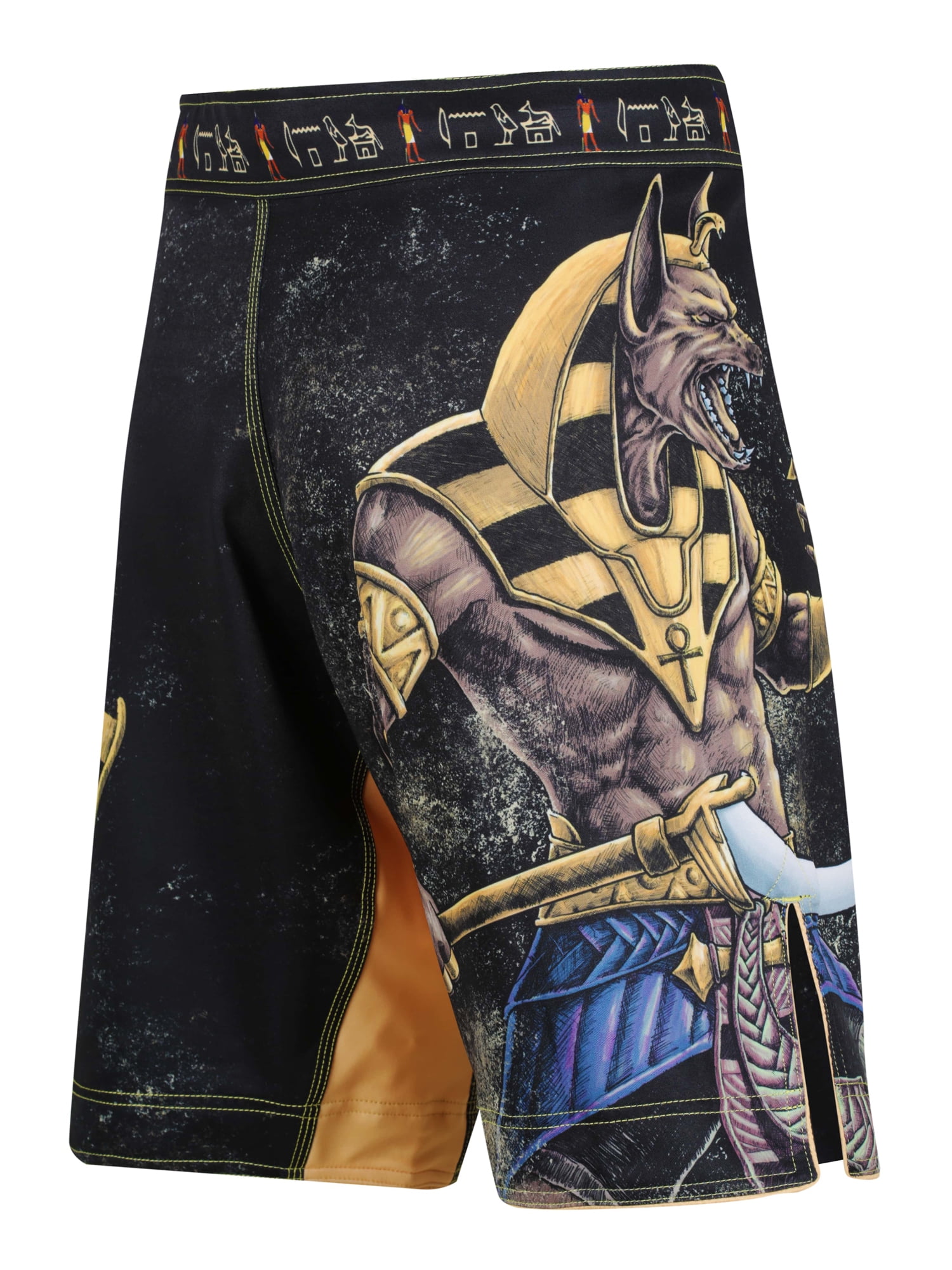 Raven Fightwear Men's Anubis MMA Shorts BJJ Black/Black - Walmart.com
