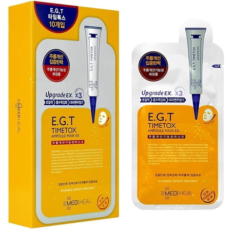 Mediheal E.G.T Timetox Ampoule Mask 25ml pack of 10 | Walmart Canada