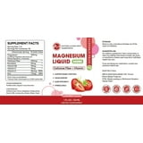 Minch Magnesium Glycinate Liquid Drops 1000mg Vegan Strawberry Flavor ...