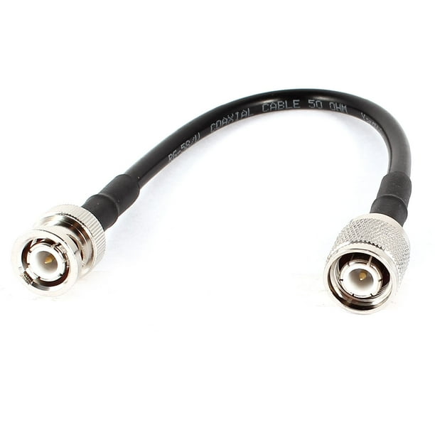TNC Male to BNC Male Plug Straight Connector RG58 Low Loss Pigtail Adapter Cable - Walmart.ca