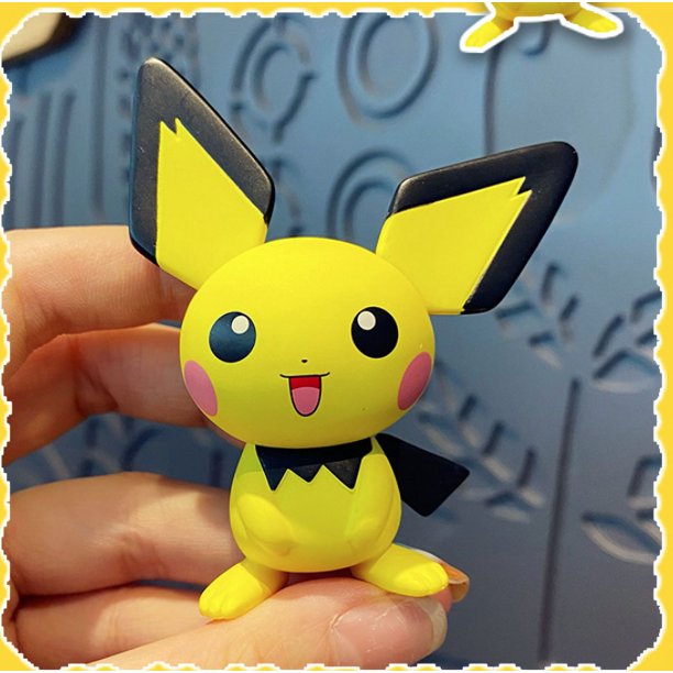 Pokemon Togedemaru Pikachu Raichu Pichu Mimikyu Eevee figura juguetes ...