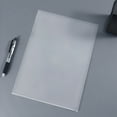 Document Organizer Folder, Transparent Plastic File Sleeves, A4 L ...