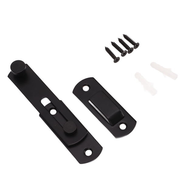 Barn Door Latch,Barn Door Lock Carbon Sliding Door Lock Buckle Barn ...