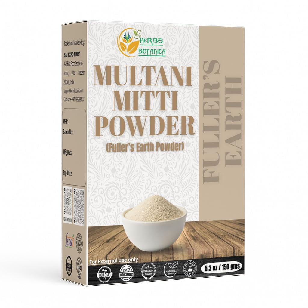 Click here for Multani Mitti Clay Mask Herbs Botanica 150g Natura... prices