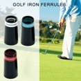 10Pcs Collared Rubber Ferrules for Golfs Iron with Rings, Golfs Iron ...