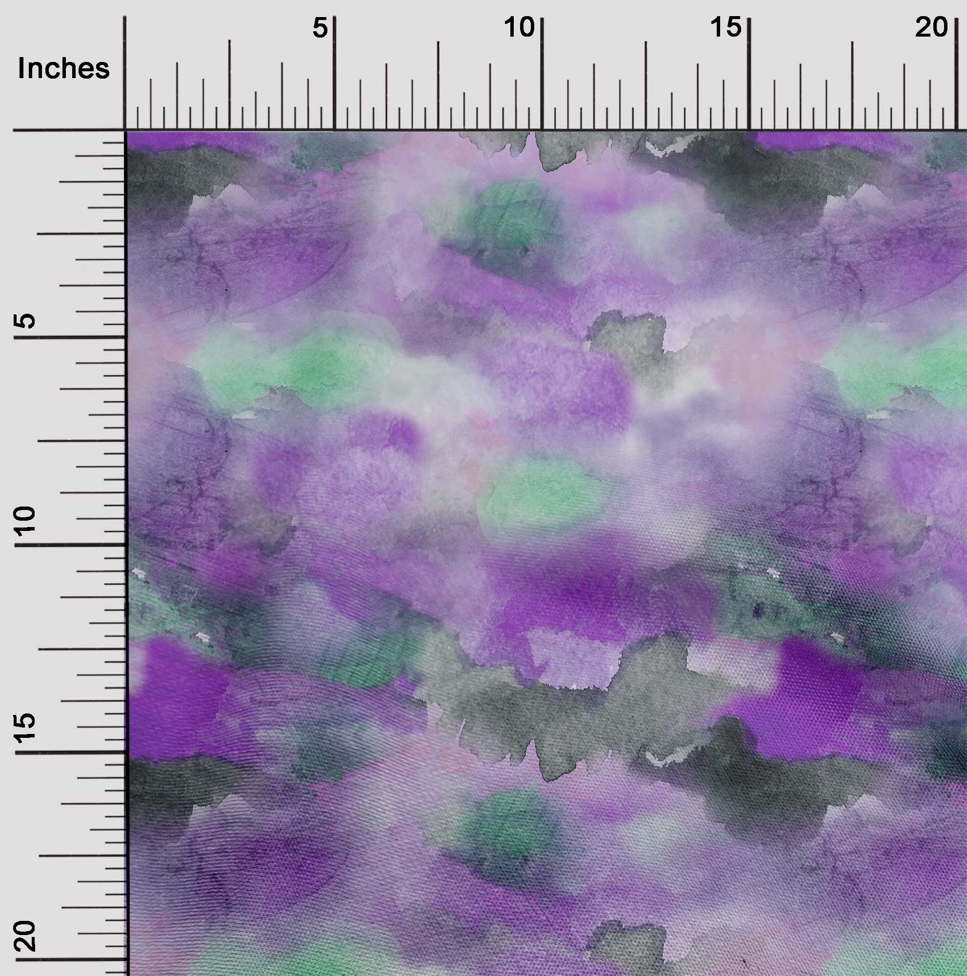 oneOone Cotton Poplin Medium Purple Fabric Texture Watercolor Dress ...