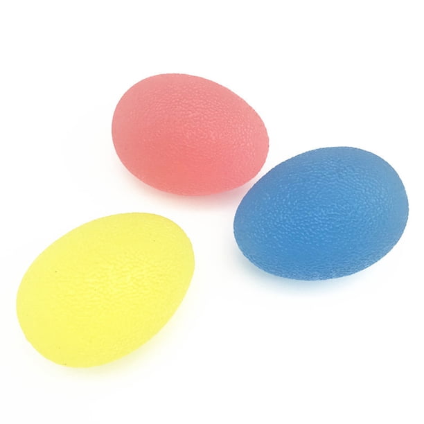 Egg Shaped Grip Balls, Crushing Egg for Hand Training & Stress Relief ...