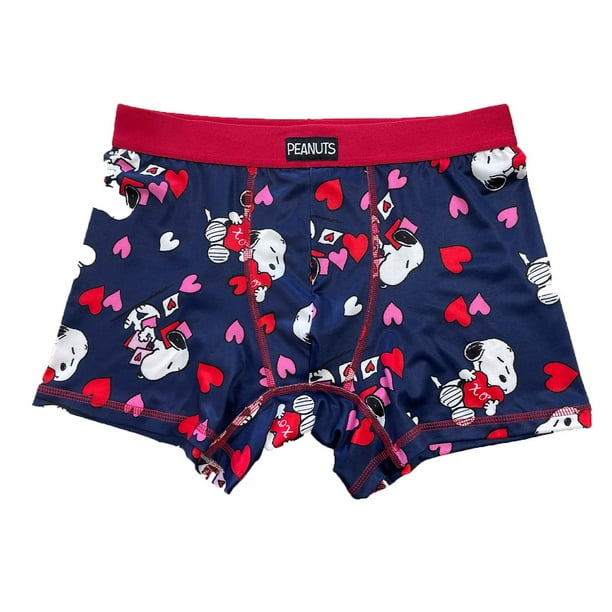Peanuts Snoopy XO Hearts Boxer Briefs - Walmart.ca