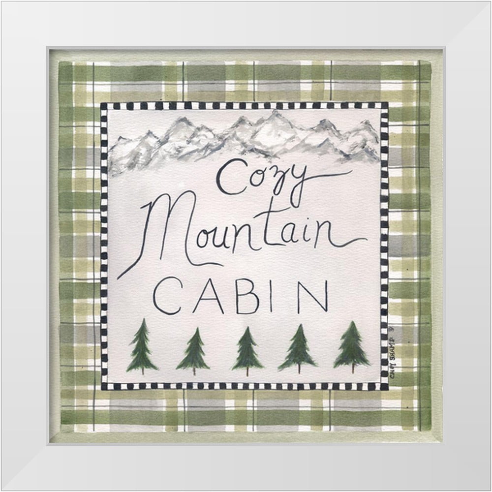 Shamp, Cindy 26x26 White Modern Wood Framed Museum Art Print Titled ...