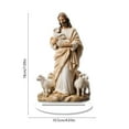 Easter Decor Nativity Desktop 2D Ornaments White Angelic Winged Figure ...
