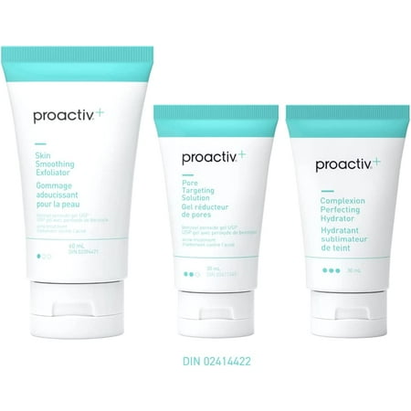 Proactiv+ 3 Step Advanced Skin Care Acne Treatment - Benzoyl Peroxide ...