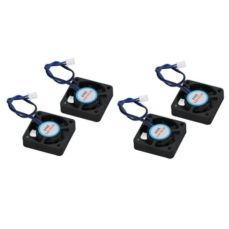 Hot End Fans, Brushless Cooling Fan Wide Application 4Pcs 2 Pin ...