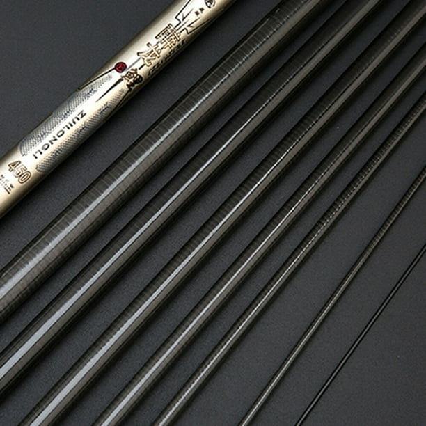 pitrice Light Hard Fishing Rod Short Joint Hand Stream Rod Crucian Carp ...