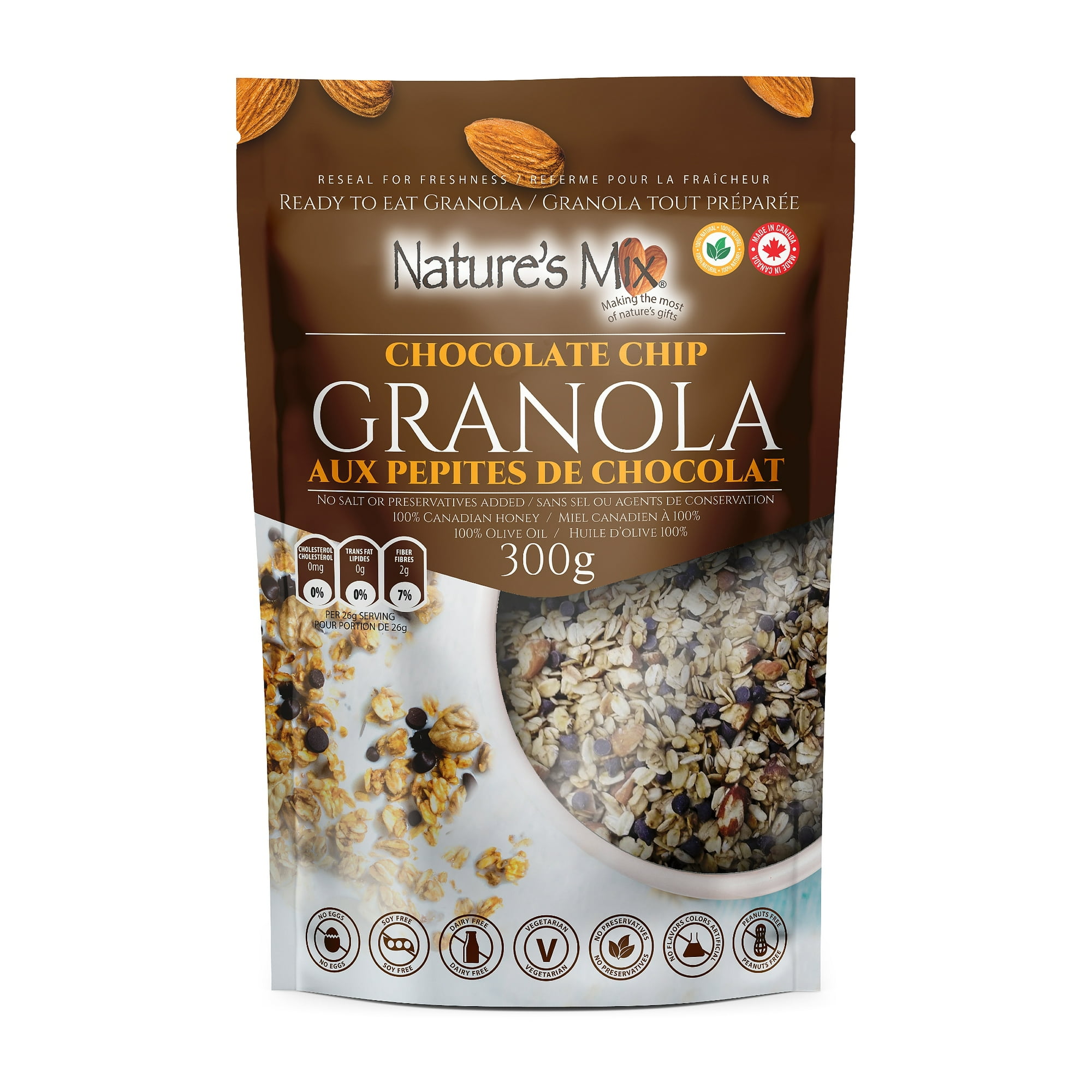 Click here for Natures Mix Chocolate Chip Granola  Resealable Bag... prices