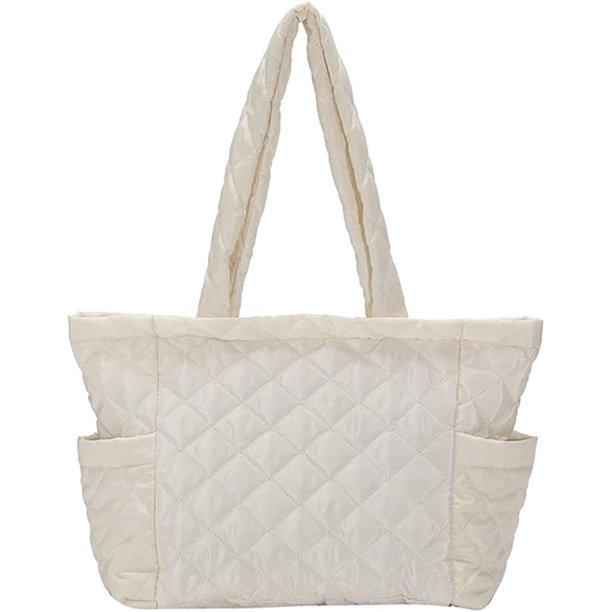 CoCopeaunt Quilted Tote Bags for Women Lightweight Puffer Padding ...