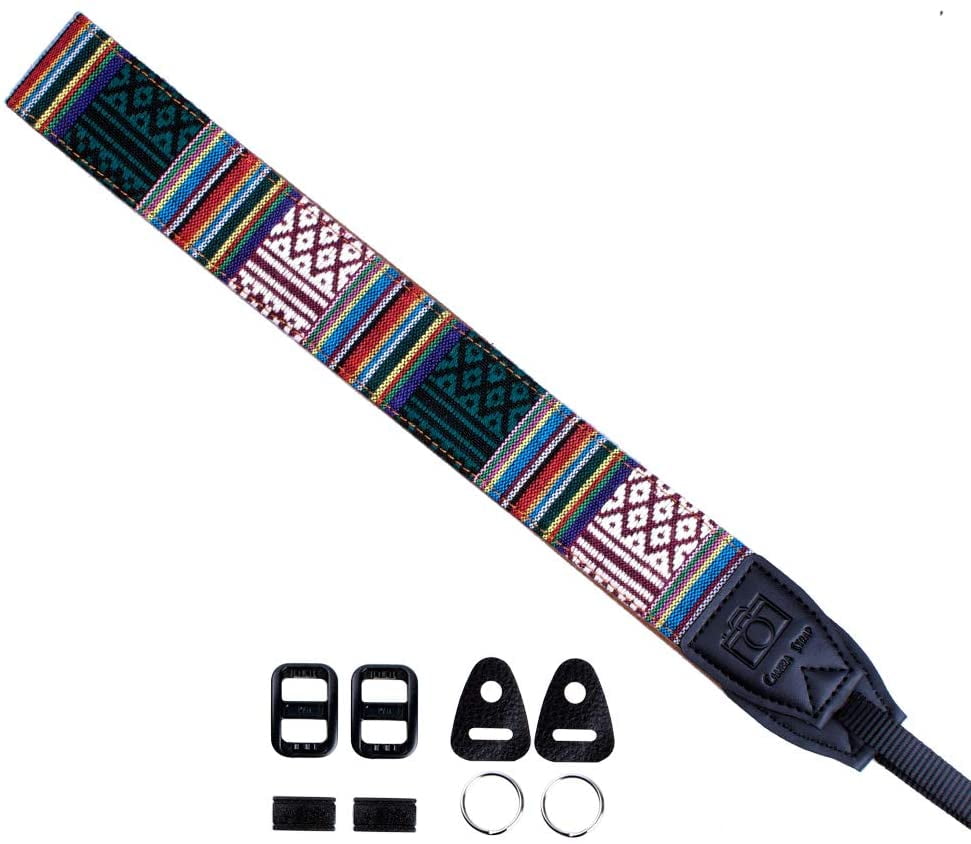 VKO Camera Shoulder Strap, Neck Strap Compatible with Nikon D810 D750 ...