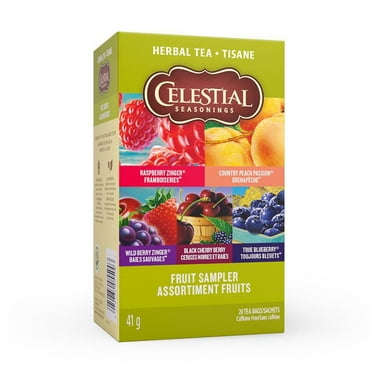 Celestial Seasonings Organics Ginger And Tumeric Herbal Tea Bags, 18 ...