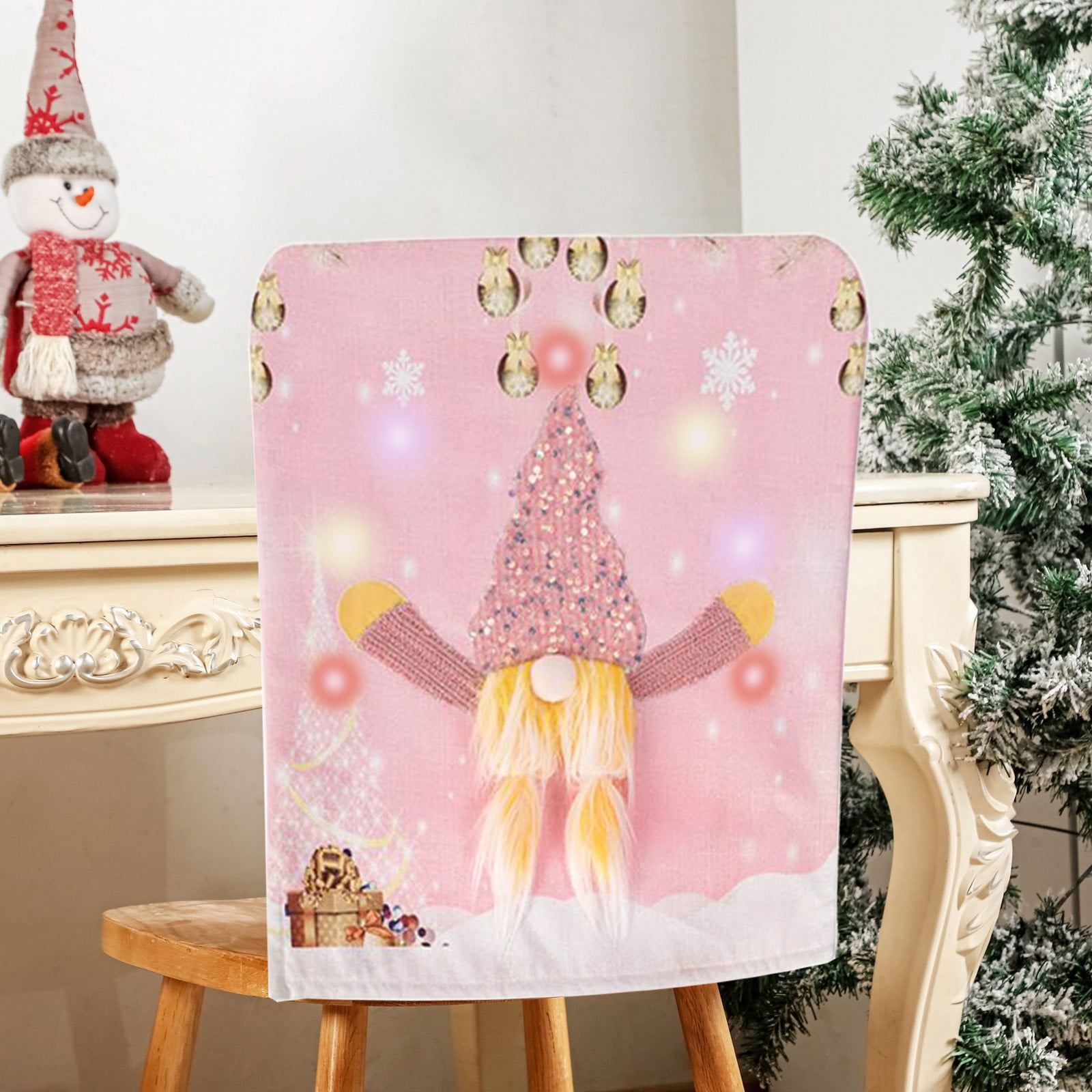 Click here for Clearance! Gspmoly Christmas Dining Chair Covers W... prices