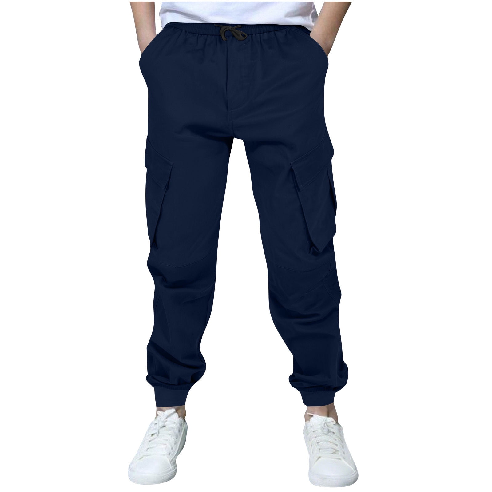 Click here for Bwiyojiz Sizes 130-170 Full Length Pants Boys And... prices