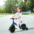 Costway Kids Tricycle: 4-in-1 Training Bike with Handle, Pedals ...