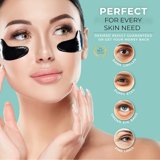 Olrom Collagen Under Eye Patches Mask - 16 Pairs - 4 Kits for Dark ...