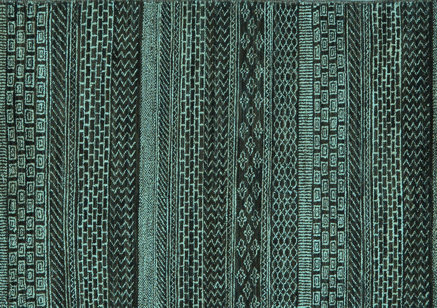 Ahgly Company Indoor Rectangle Oriental Light Blue Modern Area Rugs, 2 ...