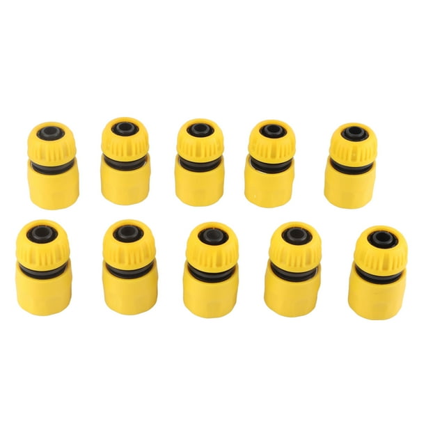 Garden Hose Quick Connect Fitting, 10 Pack Plastic Water Hose Connector ...