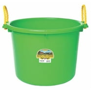 Miller Mfg Co Inc Flat Back Plastic Bucket- Green 20 Quart - P20FBGREEN ...