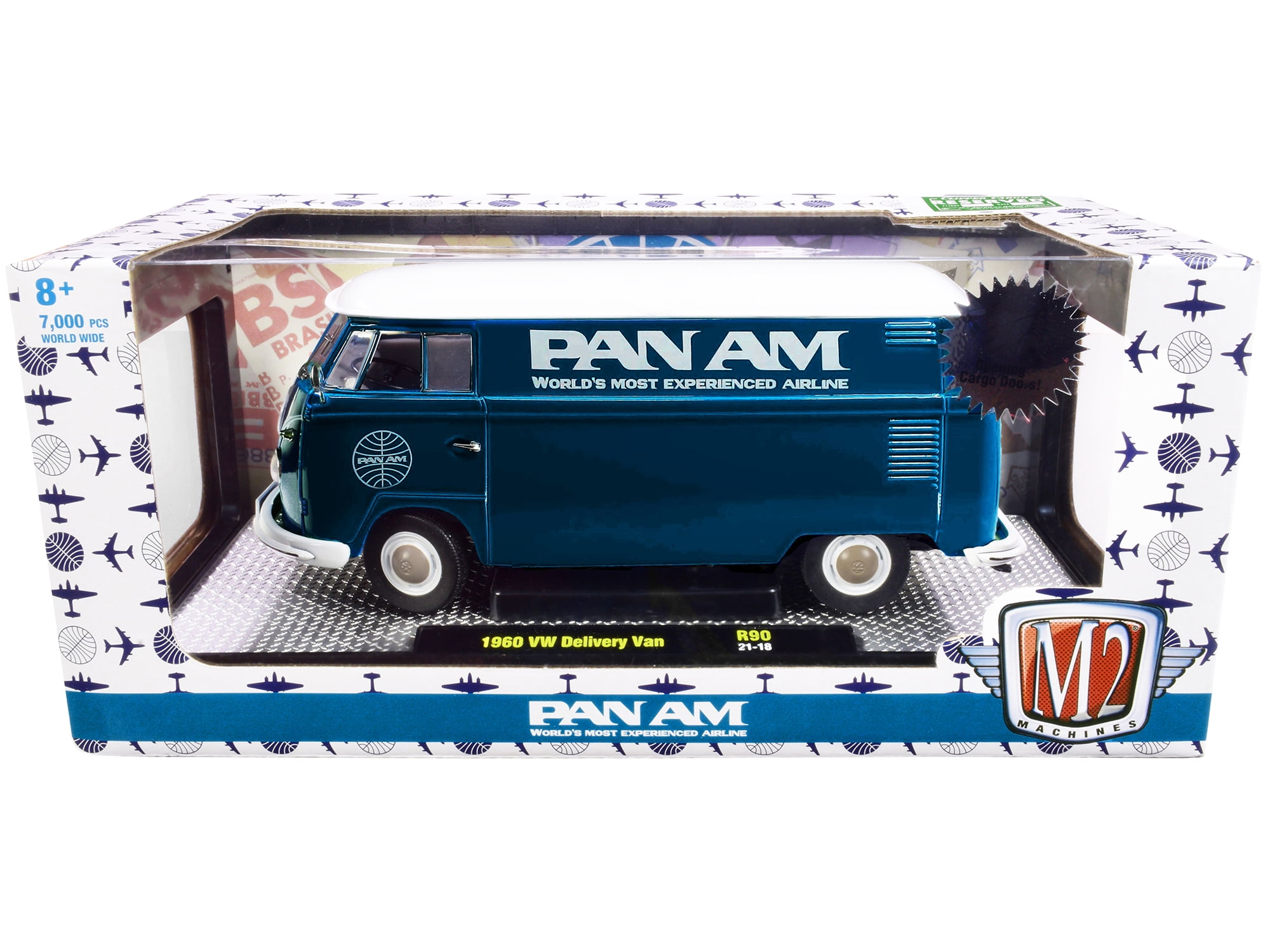 Buy 1960 Volkswagen Delivery Van Pan Am Turquoise with White Top ...