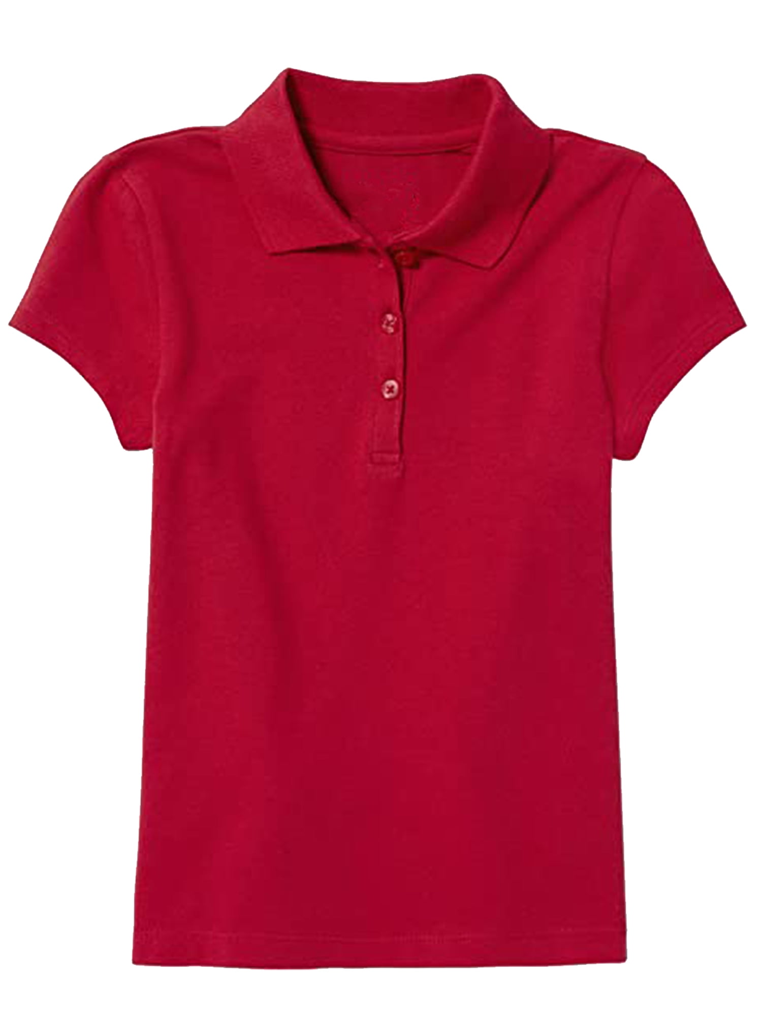 Jumpstart Boys' School Uniform Shirt - 3 Pack Short Sleeve Polo T-Shirt ...