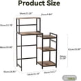2026 New Mini Fridge and Microwave Stand Cabinet Shelf Organizer for ...