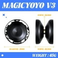 Magicyoyo Professional Responsive Yoyo V3 Black, High-Quality Aluminum ...