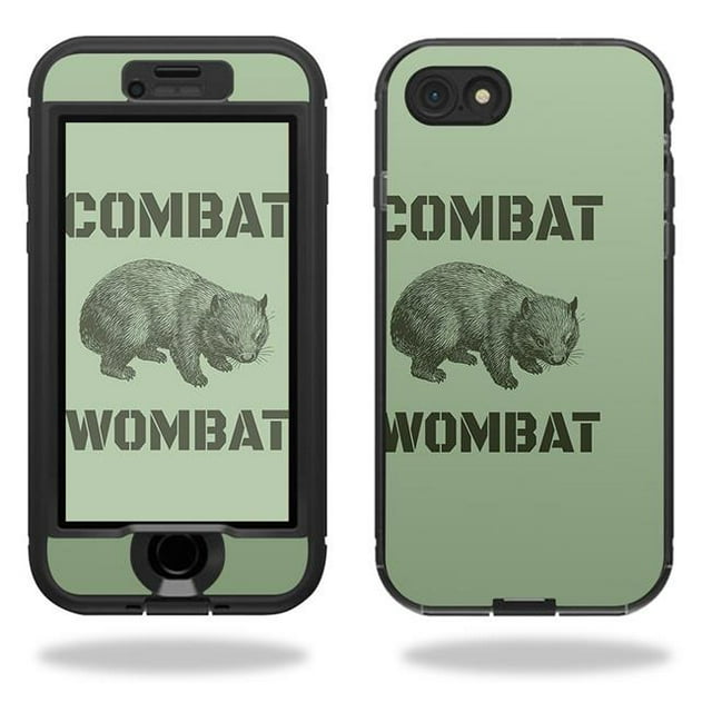 MightySkins LIFNLIP8-Combat Wombat Skin for Lifeproof Nuud iPhone SE ...