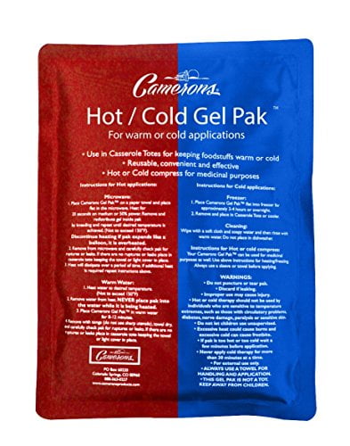 Hot or Cold Gel Pack- XL Size (8 x 11") Reusable Ice Pak for Icing and ...
