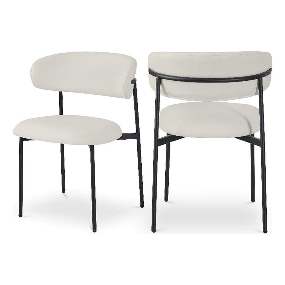 Click here for Meridian Furniture Lupita Faux Leather Dining Chai... prices