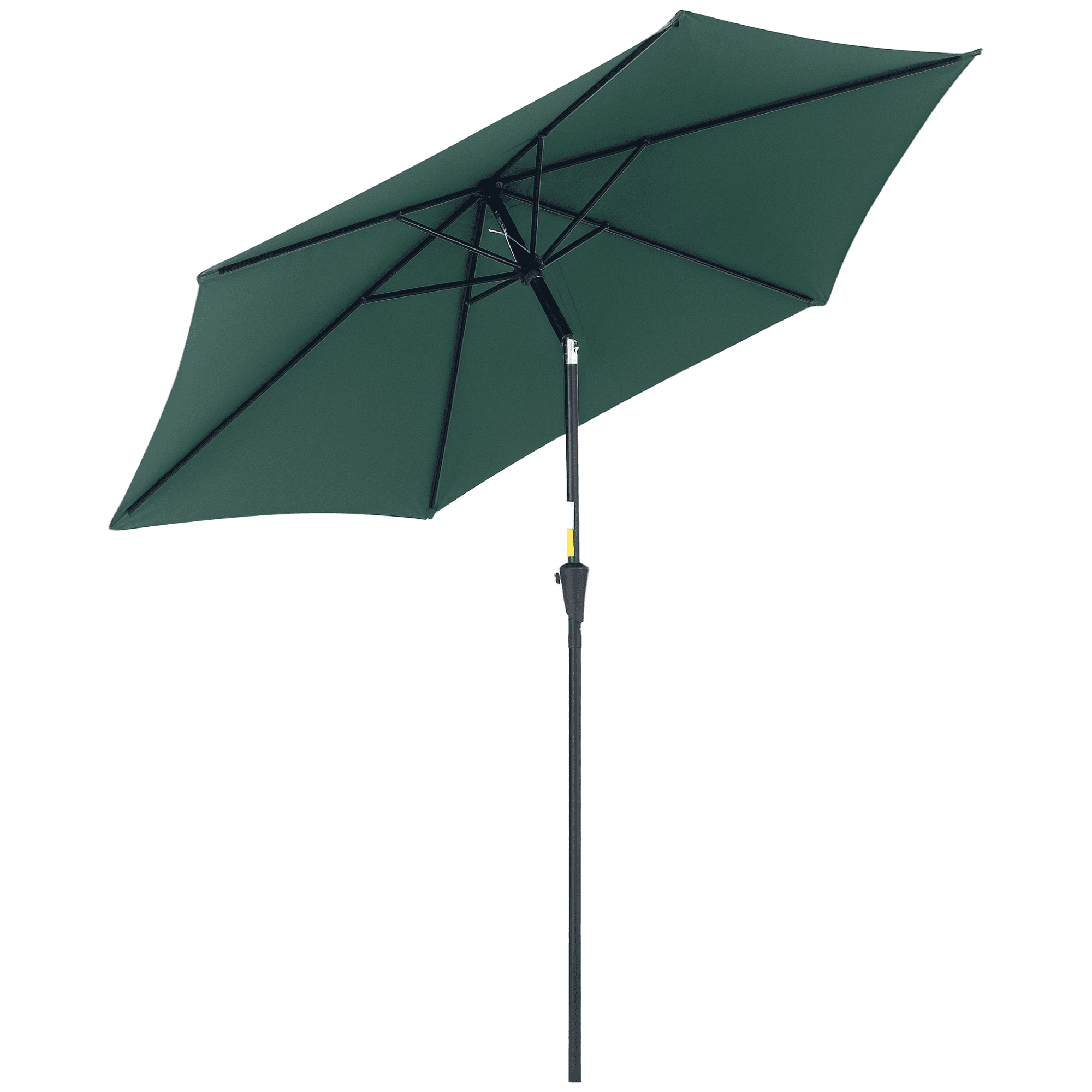 Click here for Outsunny 8.5 Round Aluminum Patio Umbrella  Green... prices