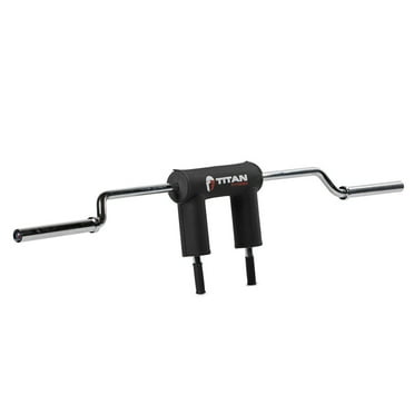 Titan Fitness Hybrid Angled Multi-Grip Olympic Barbell V3, Rated 1,900 ...