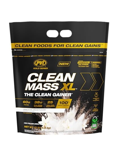 PVL Gold Series - Clean Mass XL - El ganador de masa muscular limpia ...