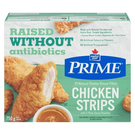 Prime Chicken Strips Raised Without Antibiotics - Walmart.ca