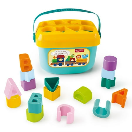 Baby's First Blocks Box 1-3 Years Old Multi-function Baby Toy Mind ...