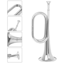 FRCOLOR 1Set Beginners Trumpet Copper Bugle for Band Performance Golden ...