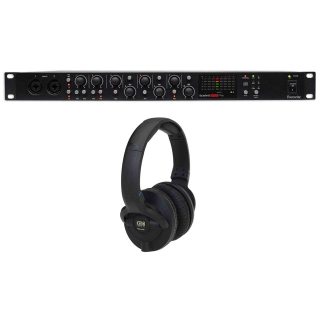 Focusrite Scarlett OctoPre 8-Channel Microphone Mic Preamp+KRK Studio ...