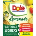 (3 pack) Dole Lemonade Variety Powder Mix, Tropical, Classic ...