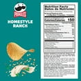 Pringles Harvest Blends Homestyle Ranch Potato Crisps Chips, Lunch ...