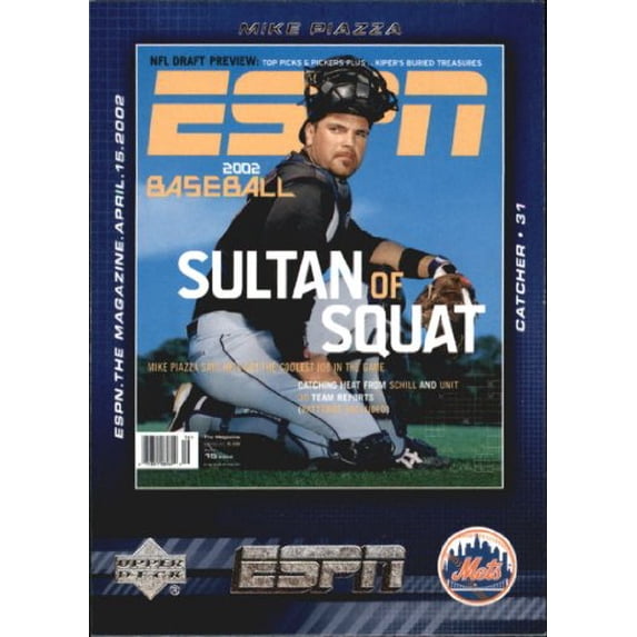 2005 Upper Deck ESPN Magazine Covers #MC7 Mike Piazza MLB Baseball ...