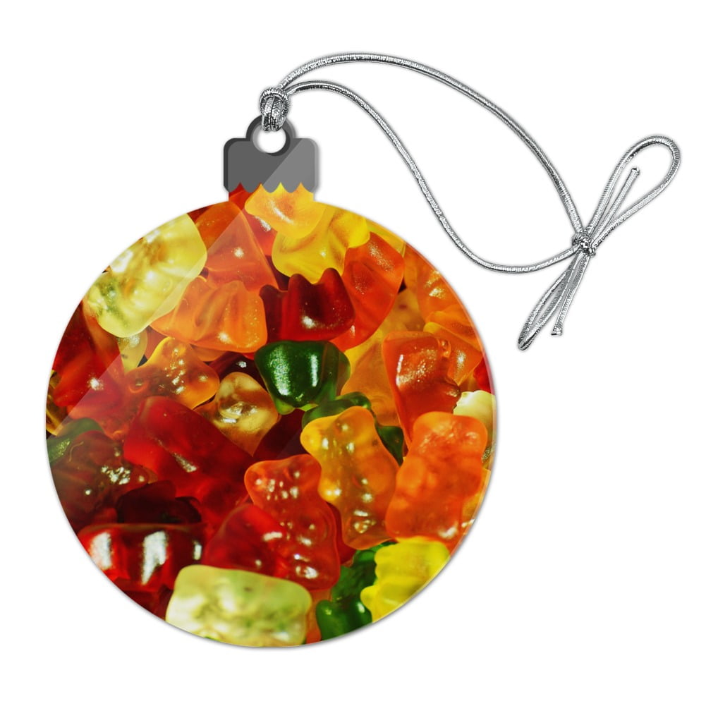 Gummy Gummi Bears Acrylic Christmas Tree Holiday Ornament - Walmart.com
