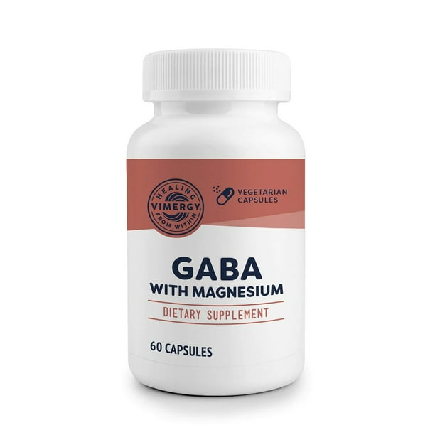 Vimergy GABA with Magnesium, 60 Servings - Walmart.com
