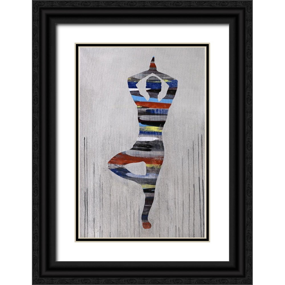 Peter, Christopher 17x24 Black Ornate Wood Framed with Double Matting Museum Art Print Titled ...