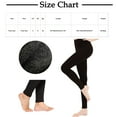 Yuwull Plus Size For Opaque Solid Color Womens Stockings 120d Tights High Waist Footed