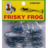 Crème 1.5" Frisky Frog Lure 7pk, Blue Thunder - Walmart.com
